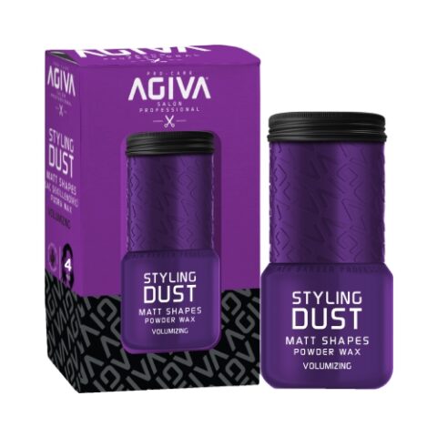 Agiva Styling Dust Powder Wax 04 PURPLE Volumizing 20mL | Agiva